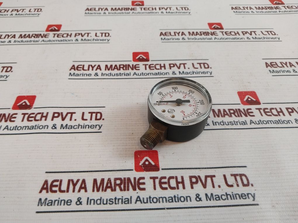 0-20 Bar Pressure Gauge 0-300 Psi – Aeliya Marine