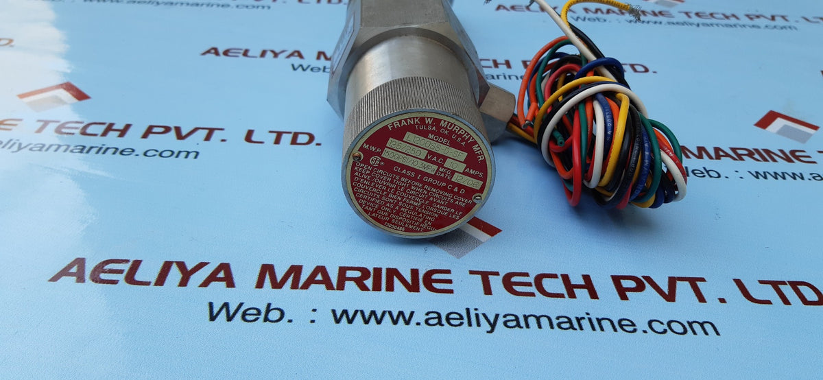 Frank W.Murphy L1200Ss-d-sf Amps 10 1500 Psi Ss Level Float Switch 757 – Aeliya Marine