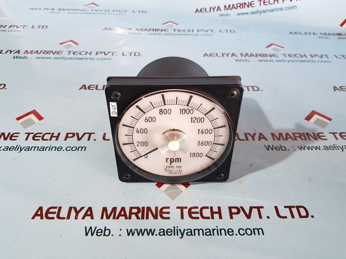 Kyowa keiki kdwl-120 rpm meter – Aeliya Marine