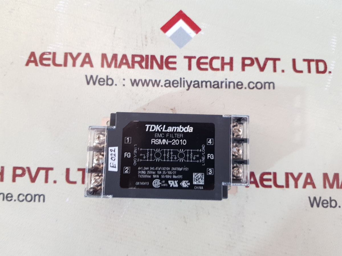 Tdk lambda rsmn-2010 emc filter – Aeliya Marine