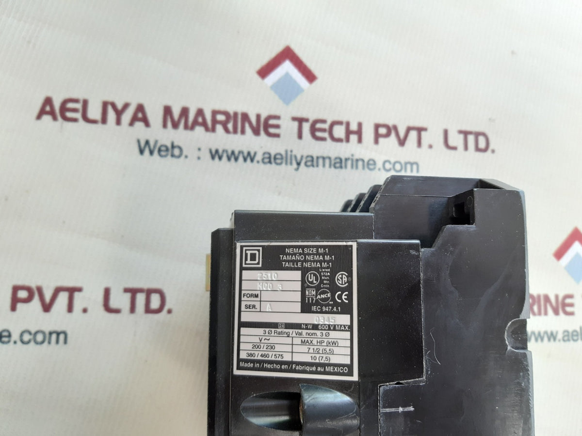 Square d 2510-mc03 motor starter ser A – Aeliya Marine