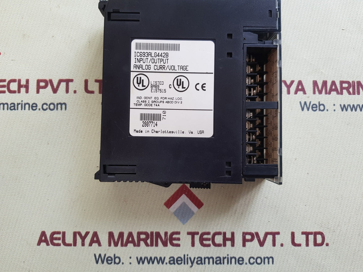 Ge fanuc ic693alg442b input/output module – Aeliya Marine