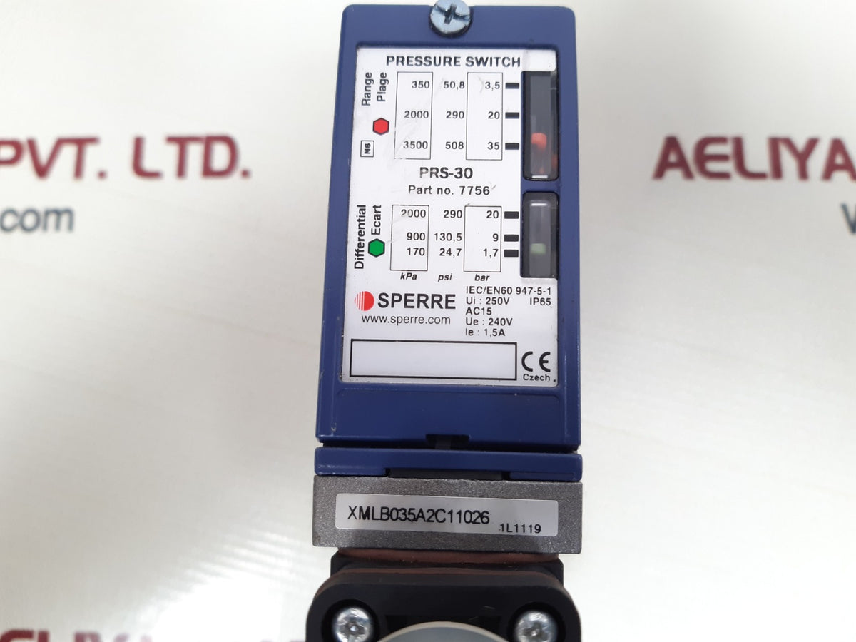 Sperre prs-30 pressure switch 7756 – Aeliya Marine