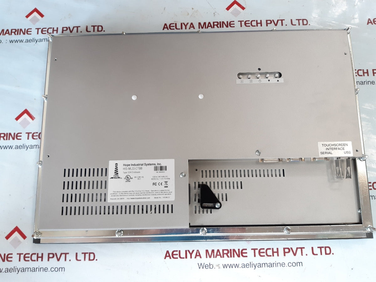Hope his-ml22-ctbb touchscreen interface display – Aeliya Marine