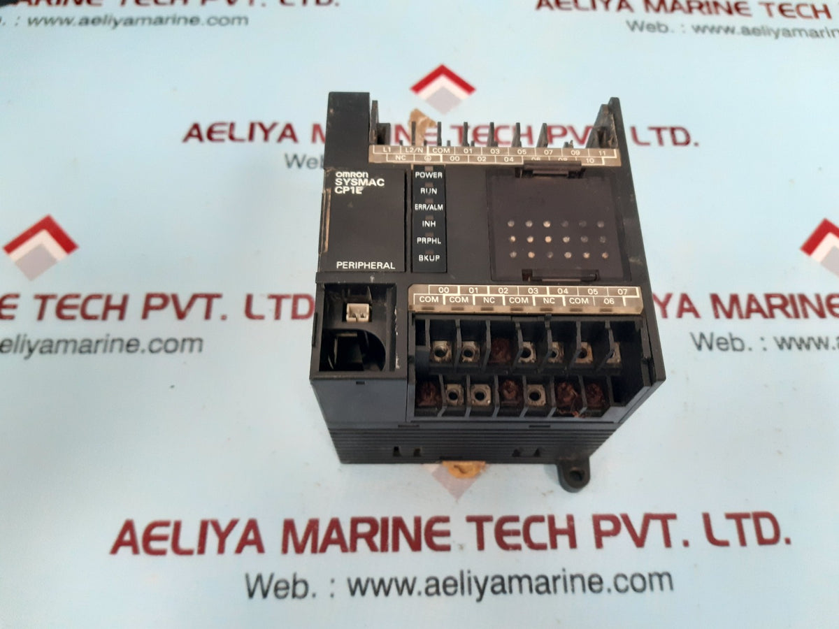 Omron cp1e-n20dr-a programmable controller – Aeliya Marine