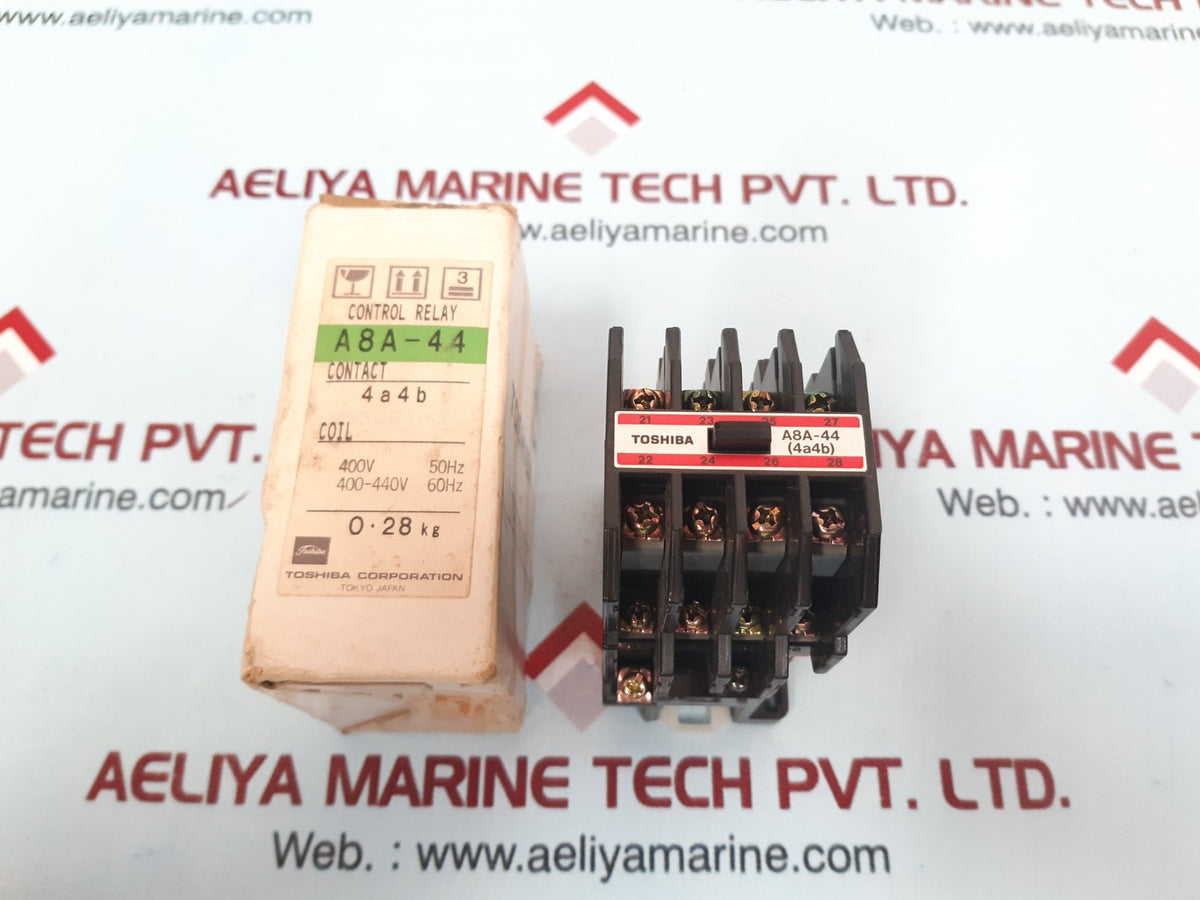Toshiba A8A-44 (4A4B) Control Relay 220V-3A 440V-1A – Aeliya Marine