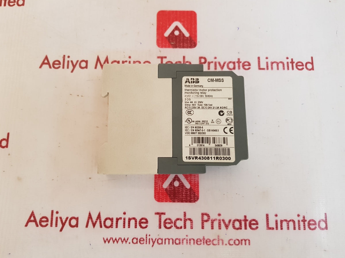 Abb cm-mss thermistor motor protection monitoring relay 1svr430811r030 – Aeliya Marine