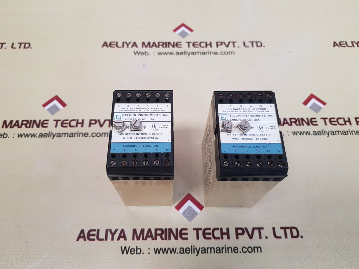 Elcon instruments mb4/4/20+20+ mb series-intrinsic safety multi barrie – Aeliya Marine