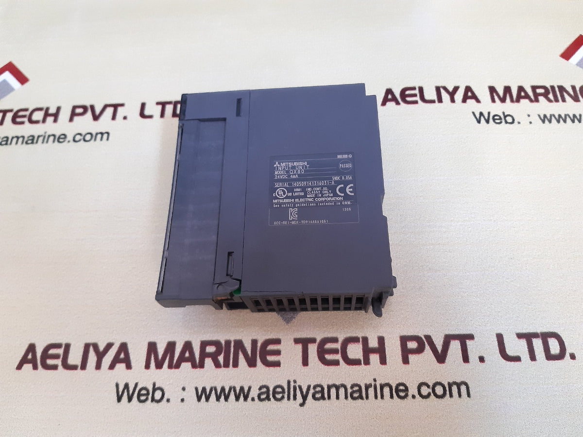 Mitsubishi melsec-q qx80 plc input unit – Aeliya Marine