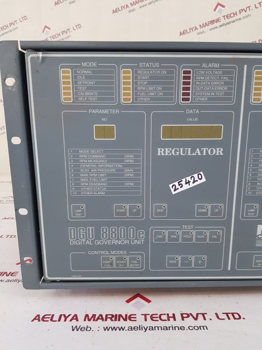 Norcontrol dgu 8800e digital governor unit – Aeliya Marine