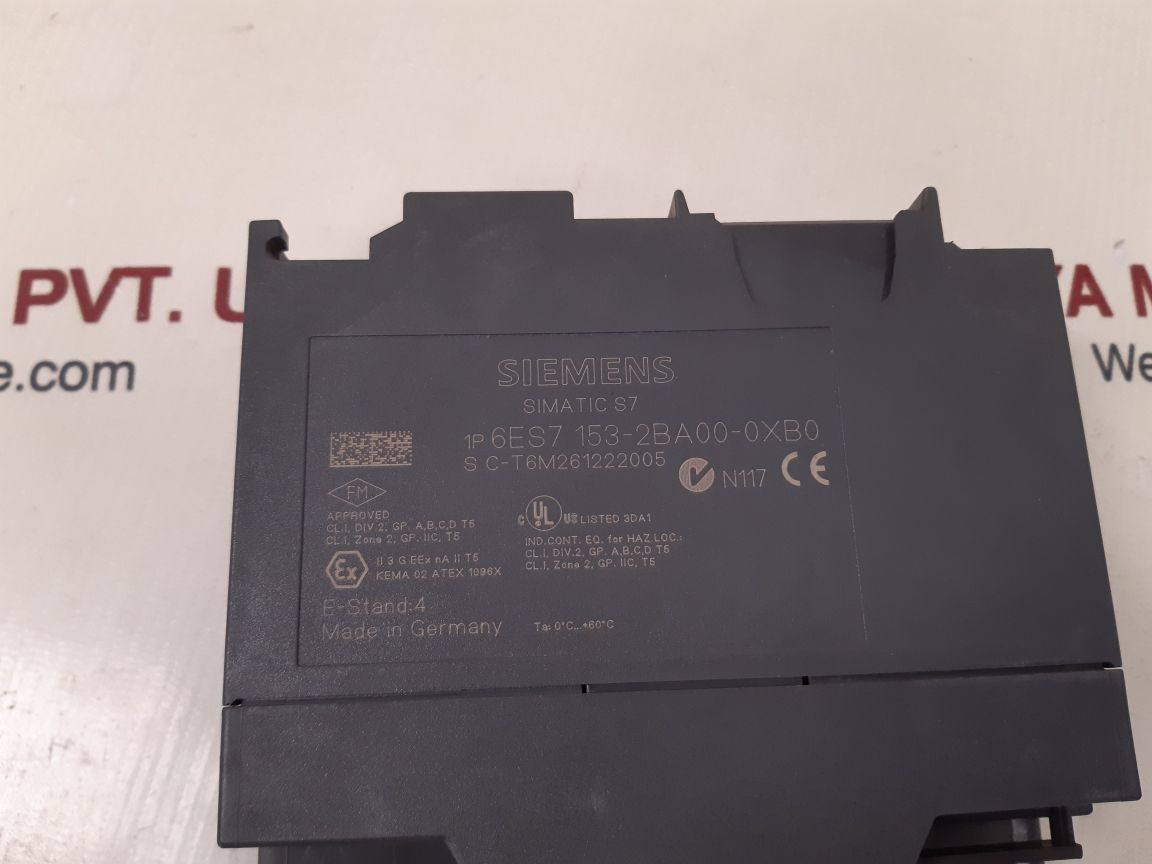 Siemens 6es7 153-2ba00-0xb0 simatic s7 interface module – Aeliya Marine