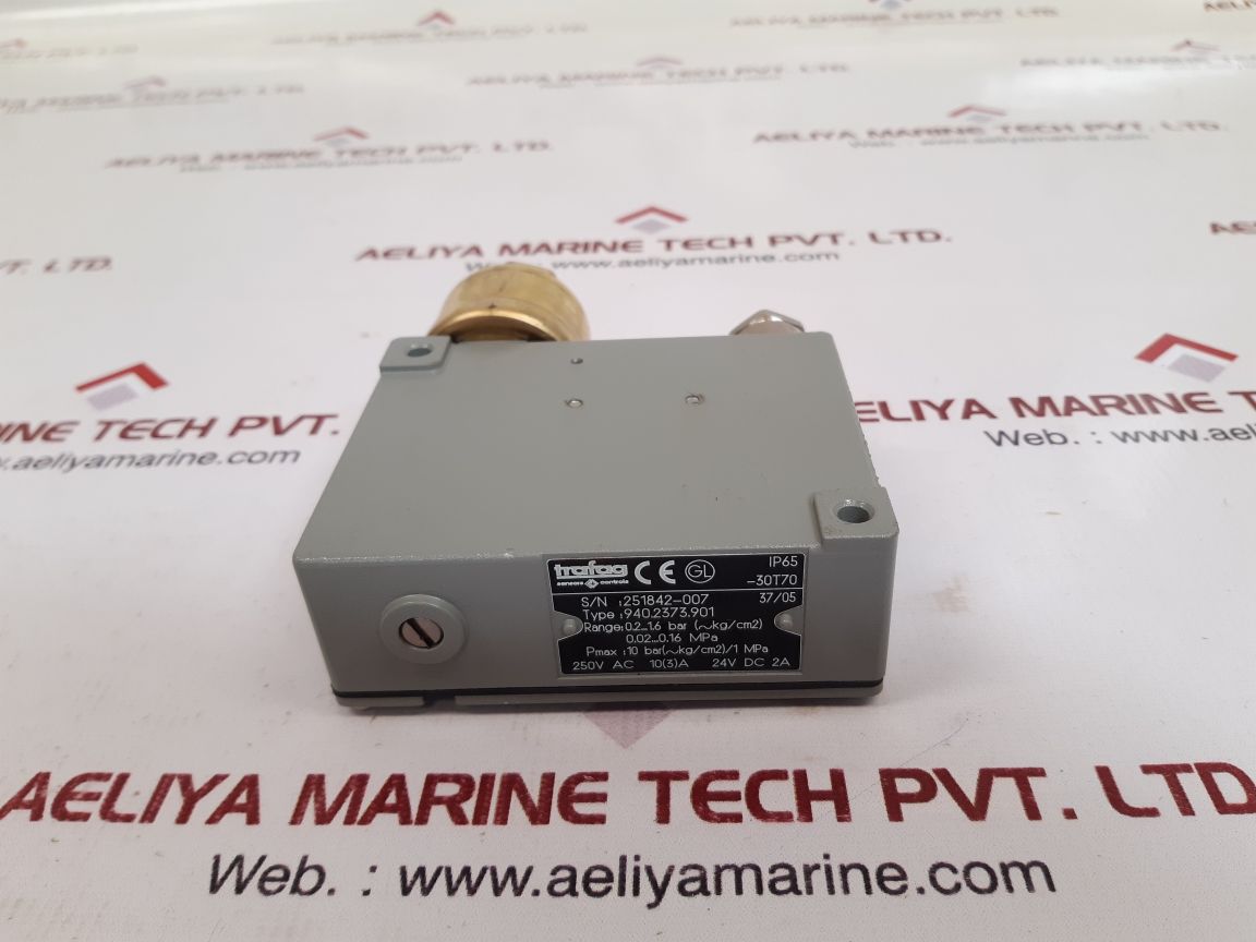Trafag 940.2373.901 pressure transmitter 0.2...1.6 bar – Aeliya Marine