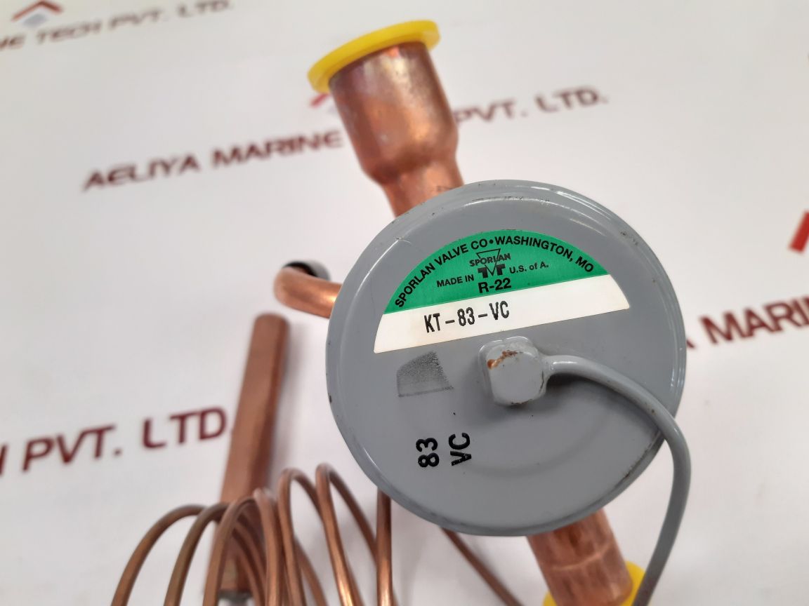 Sporlan Valve Kt-83-vc Thermostatic Expansion Valve New – Aeliya Marine