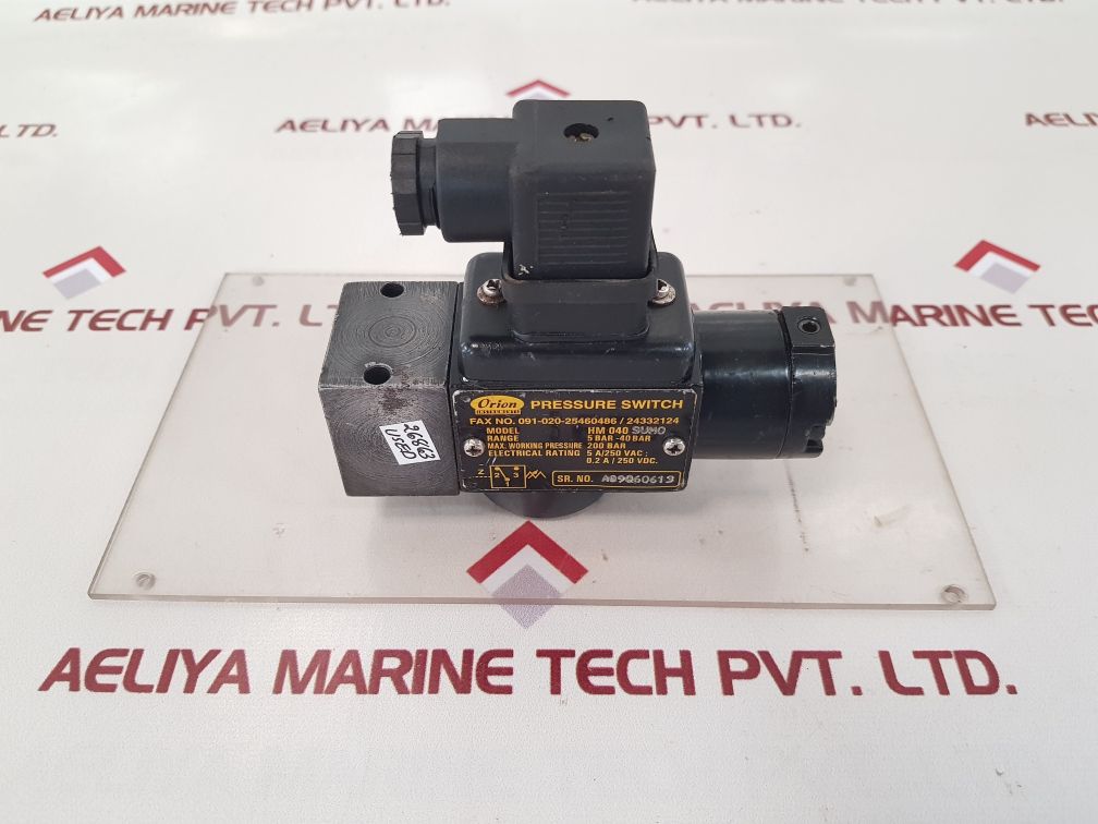 Orion hm 040 sumo pressure switch – Aeliya Marine