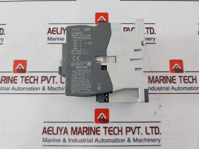 Abb A26-30-10 Contactor 600V Ac – Aeliya Marine