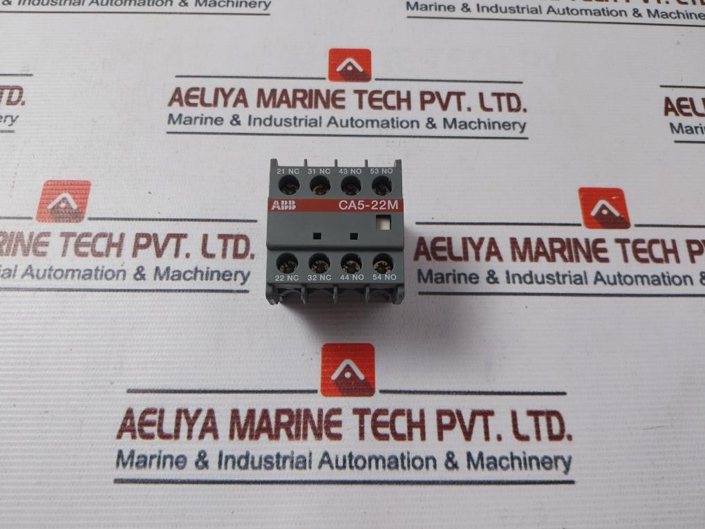 Abb Ca5-22M Auxiliary Contact Block 690V 16A – Aeliya Marine