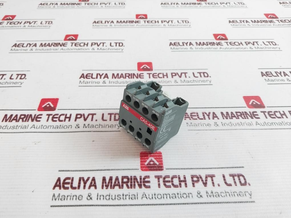 Abb Ca5-40E Auxiliary Contact Block 1Sbn010040R1040 – Aeliya Marine