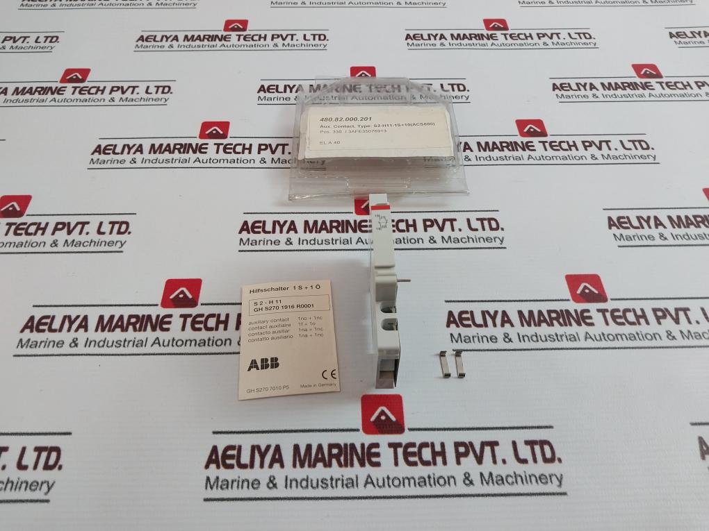 Abb S2-h11 Auxiliary Contact Of Circuit Breaker – Aeliya Marine