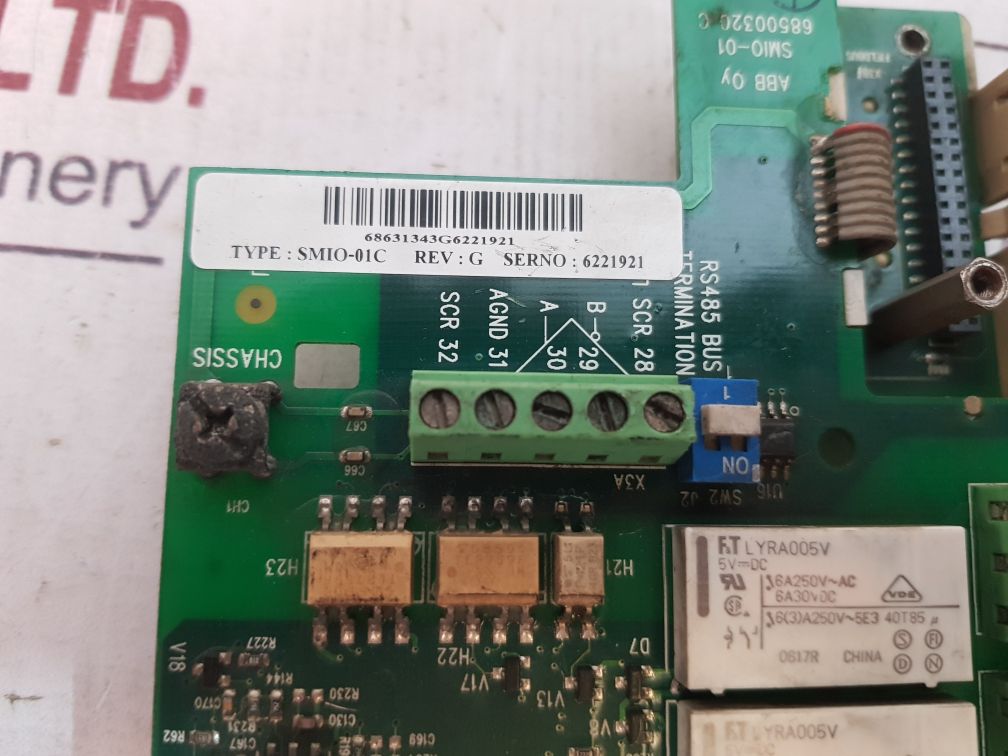 Abb smio-01c cpu motherboard rev: g – Aeliya Marine