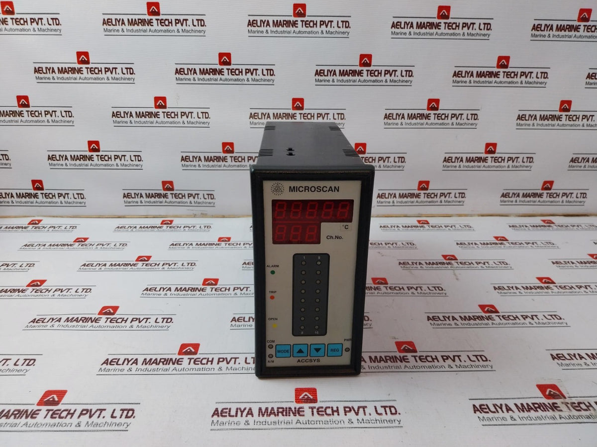 Accsys Microscan-102 Pt100 Temperature Scanner 18-36V – Aeliya Marine