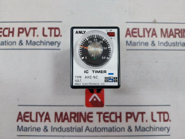 Anly Ah2-nc Multi-range Analogue Timer 110Vac – Aeliya Marine