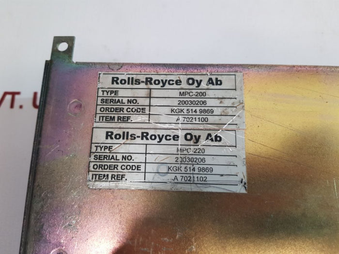 Rolls-royce Mpc-200 Aquamaster-rauma – Aeliya Marine