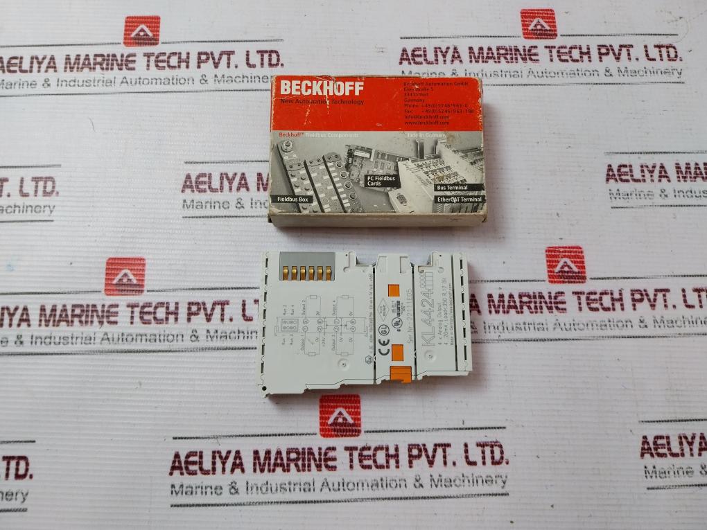 Beckhoff Kl4424 4-channel Analog Output Terminal 4-20Ma – Aeliya Marine
