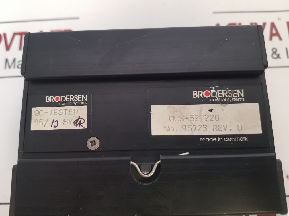 Brodersen Ucs-52 220 Control System 95723 – Aeliya Marine