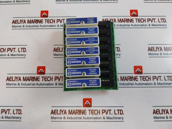 Dataforth Scmpb07 8-channel Back Panel With Modules Scm5B41, Scm5B48 – Aeliya Marine