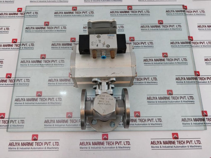 Festo Dfpd-80-rp-90-rd-f0507 Rotary Actuator W/ Solenoid Valve, Switch – Aeliya Marine