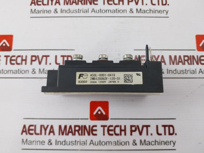 Fuji Electric A50L-0001-0419 Igbt Module 2Mbi200U2F-120-01, 200A 1200V – Aeliya Marine