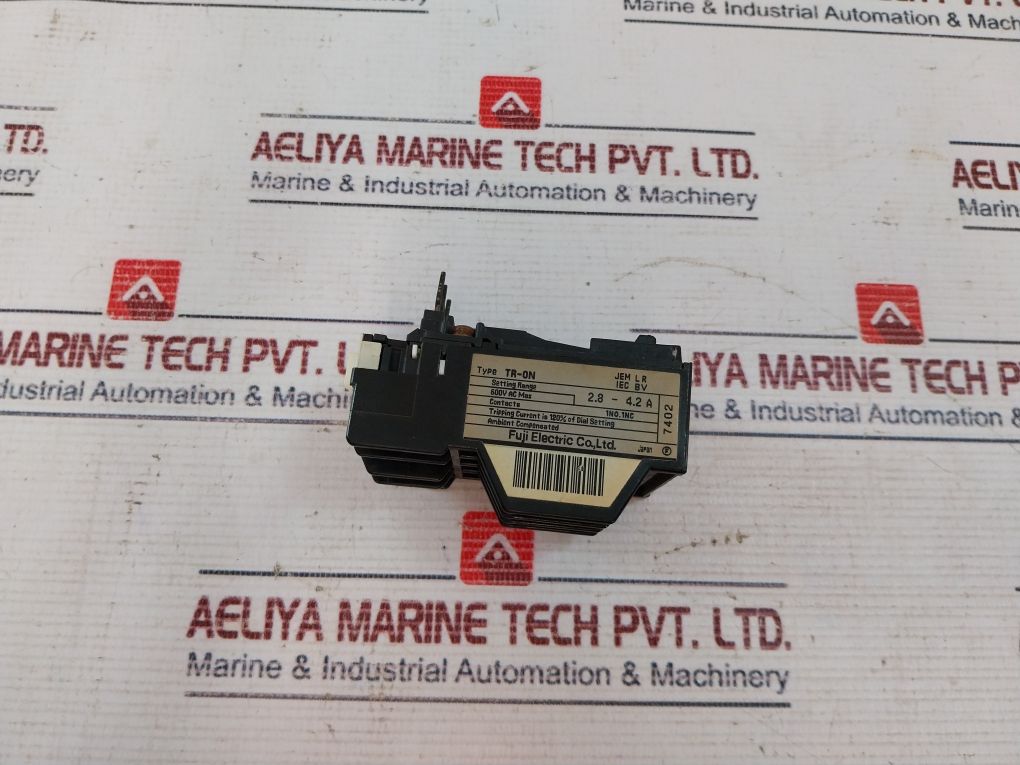 Fuji Electric Tr-0N Thermal Overload Relay 2.8-4.2 A 600Vac – Aeliya Marine