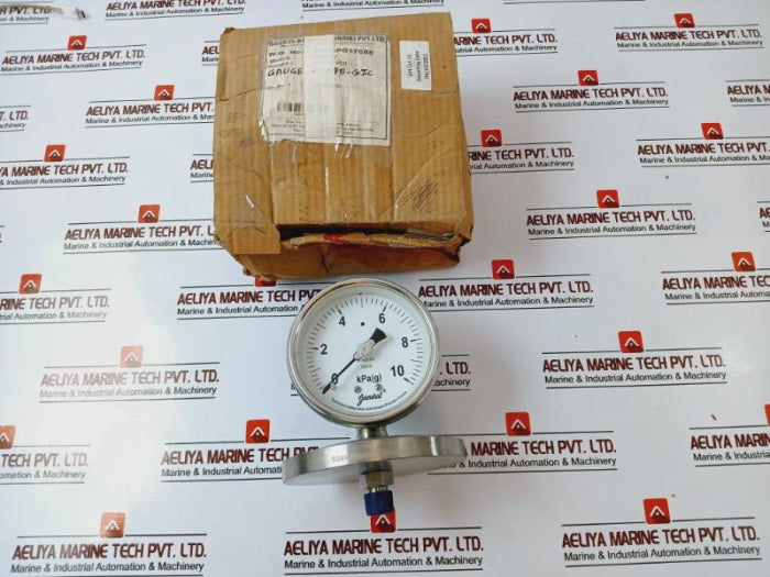 General Ss316 Bourdon Gauge 0-10 Kpa Pfdapg17688 – Aeliya Marine