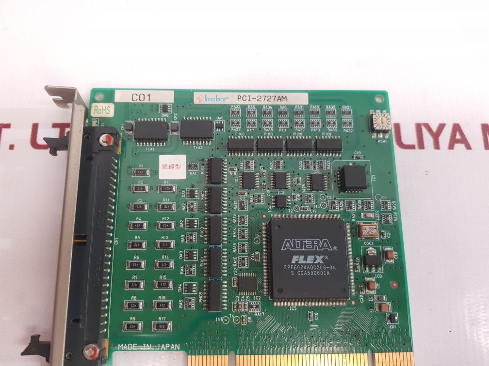 Interface Pci-2727Am Control Card – Aeliya Marine Tech Pvt. Ltd.