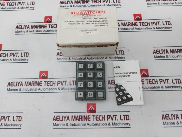 Ird Switches Px1P12K10A1A-002 Numeric Keypad Selector Unit – Aeliya Marine