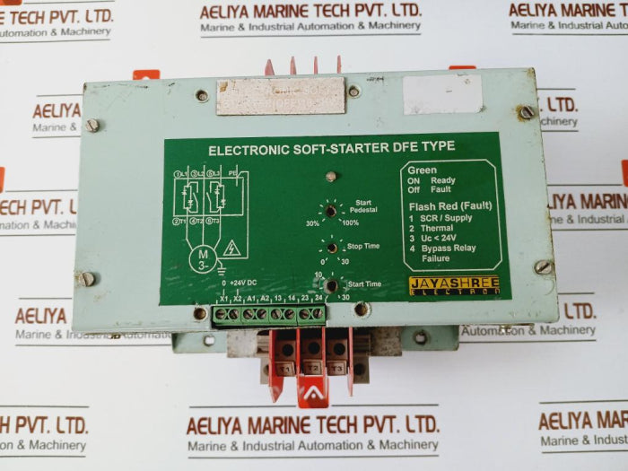 Jayashree Electron 24V +24Vdc Dfe Type Soft-starter – Aeliya Marine