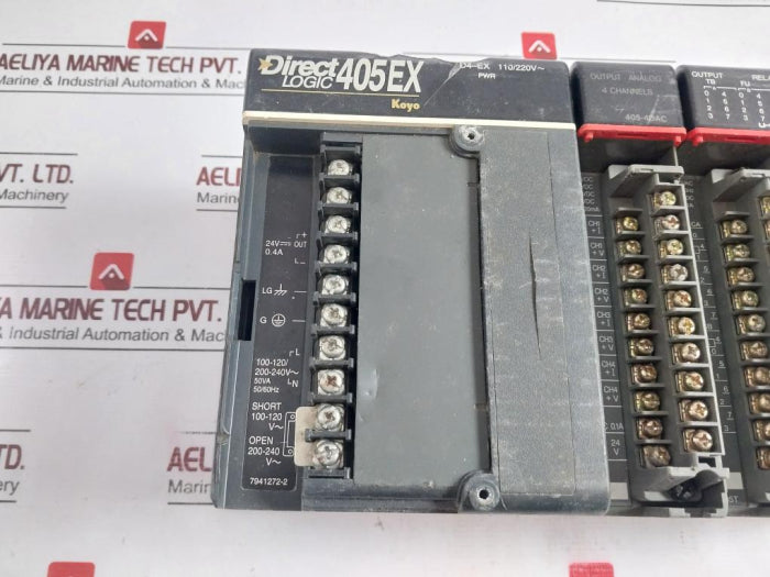 Koyo Direct Logic 405ex D4 Ex 405 4dac U 05t U 55n U 05n U 06b Plc Mod