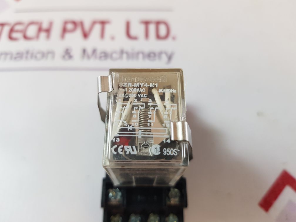 Honeywell Szr-my4-n1 Relay With Base 200Vac 50/60Hz – Aeliya Marine