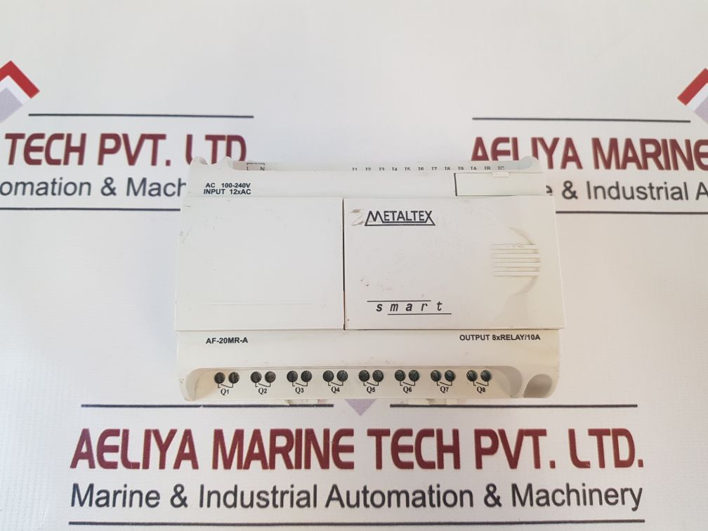 Metaltex Af-20Mr-a Programmable Controller Relay Ac100-240V 12 Input – Aeliya Marine
