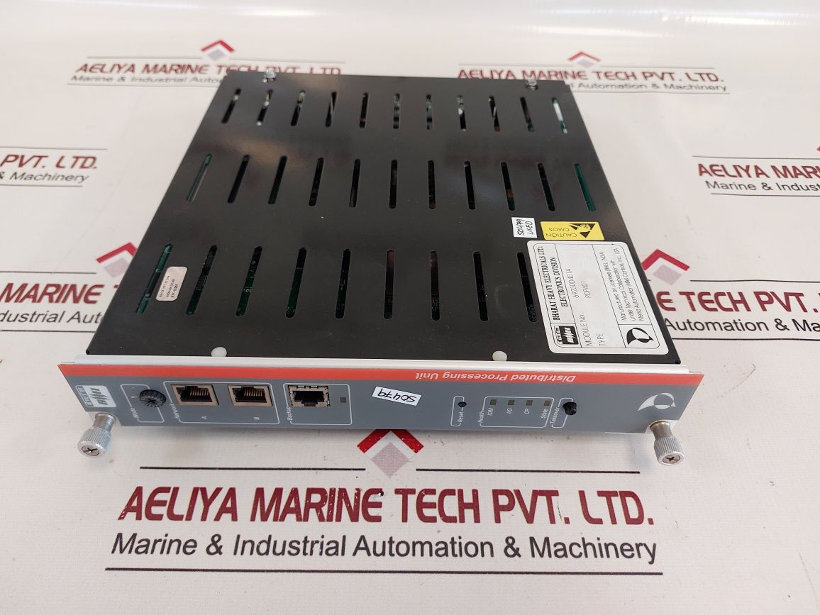 Metso Automation Pdp401 Distributed Processing Unit 69230D401A – Aeliya Marine