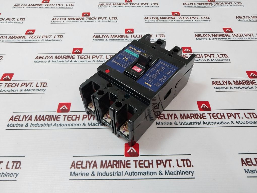 Mitsubishi Electric Nf100-cs 3 Pole No-fuse Breaker 75A Ac220V – Aeliya Marine