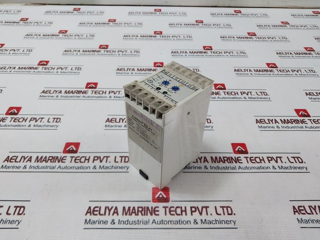 Multitek M200-a1O Current Relay 1-phase Current Over Trip 230V Ac 5A – Aeliya Marine