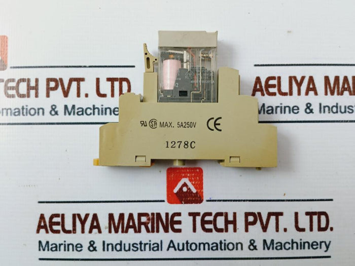 Omron G2R-2-s(S) Plug-in Relay With Socket 5A 230Vac~ – Aeliya Marine