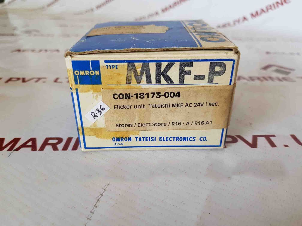 Omron Mkf-p Flicker Relay Ac 24V – Aeliya Marine