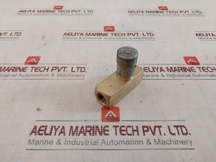 Parker F600B Inline Flow Control Valve 2000 Psi 138 Bar 8 Gpm 30 Lpm – Aeliya Marine