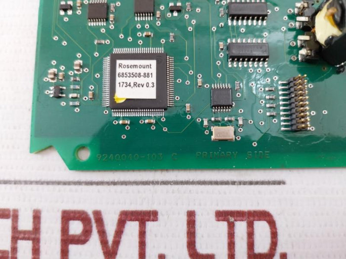Rosemount 9240040-103 C Printed Circuit Board 6853508-881 Rev: 0.3 94V – Aeliya Marine