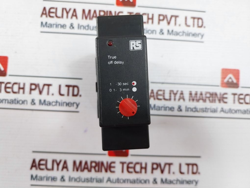 Rs 260-555 True Off Delay Relay With Socket 1-30 Sec 220-240V – Aeliya Marine