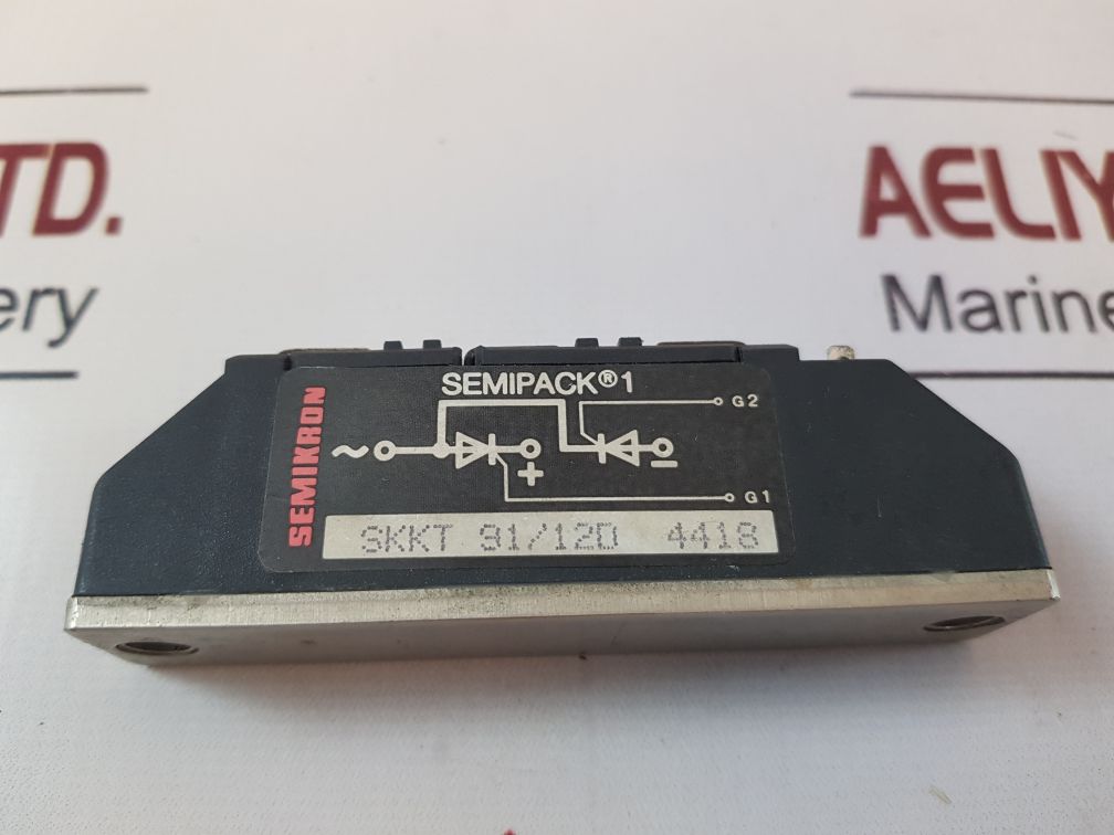 Semikron Skkt 91/120 Thyristor Module – Aeliya Marine