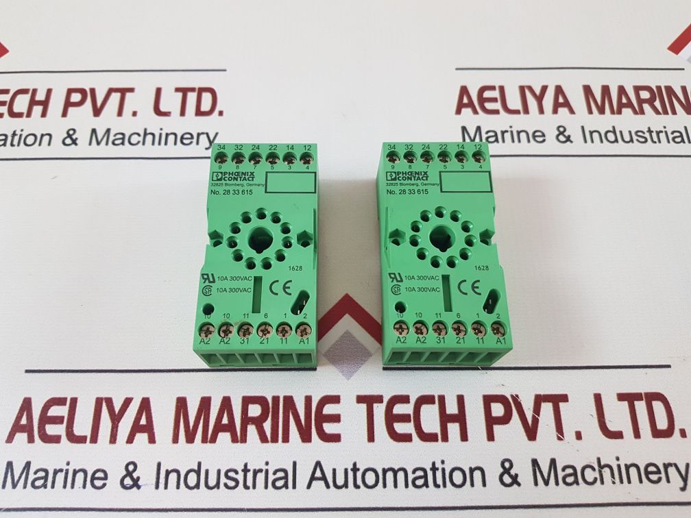 Set Of 10X Phoenix Contact 28 33 615 Relay Socket 10A (1Box = 10Pcs) – Aeliya Marine
