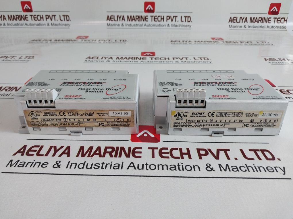 Sixnet Et-5Rs-1-e1 Industrial Ethernet Real-time Ring Switch – Aeliya Marine